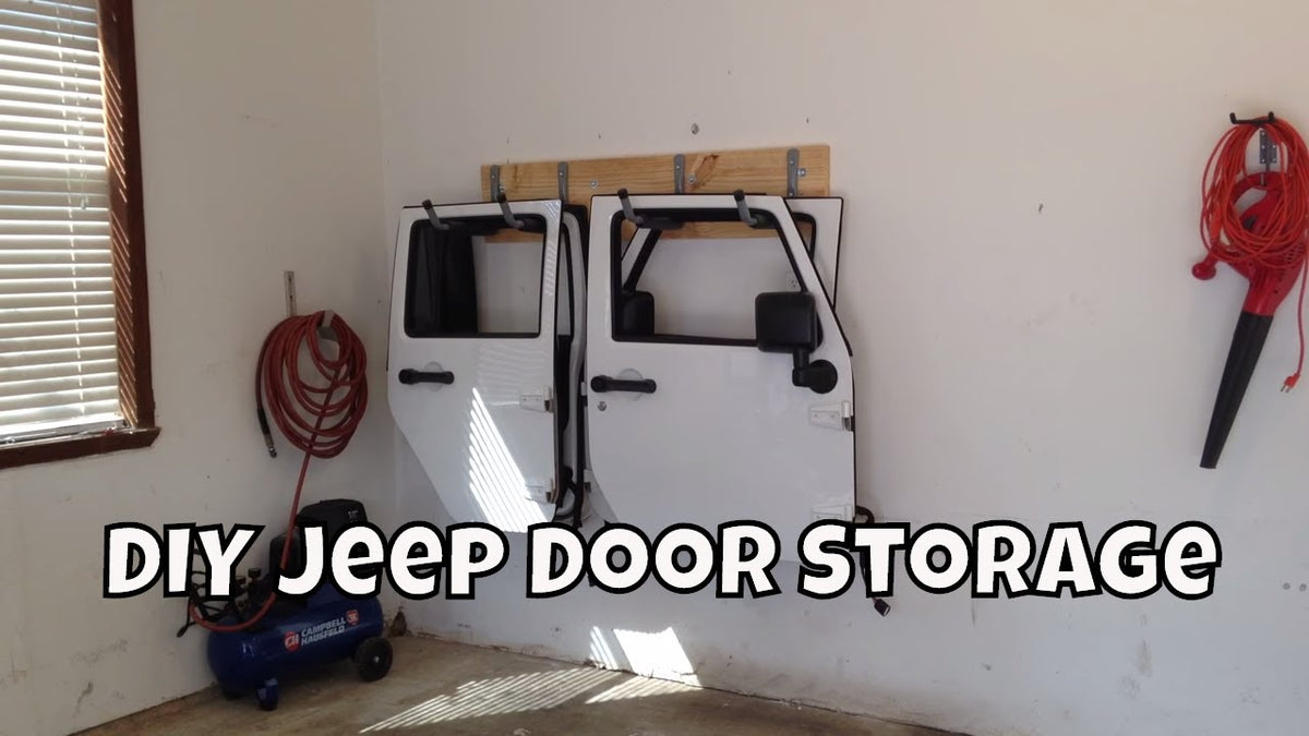 The Best DIY Jeep Door Storage: I recently purchased a Jeep Wrangler a ...