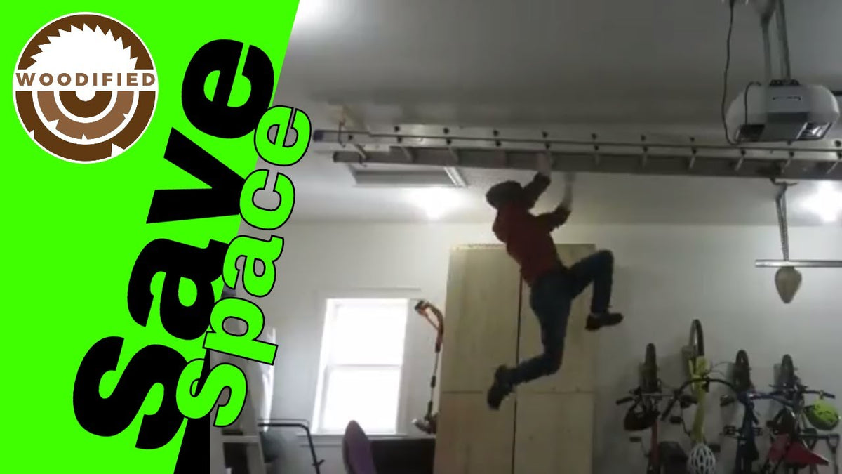 How to hang a ladder from the ceiling like a ninja warrior – Kitovet