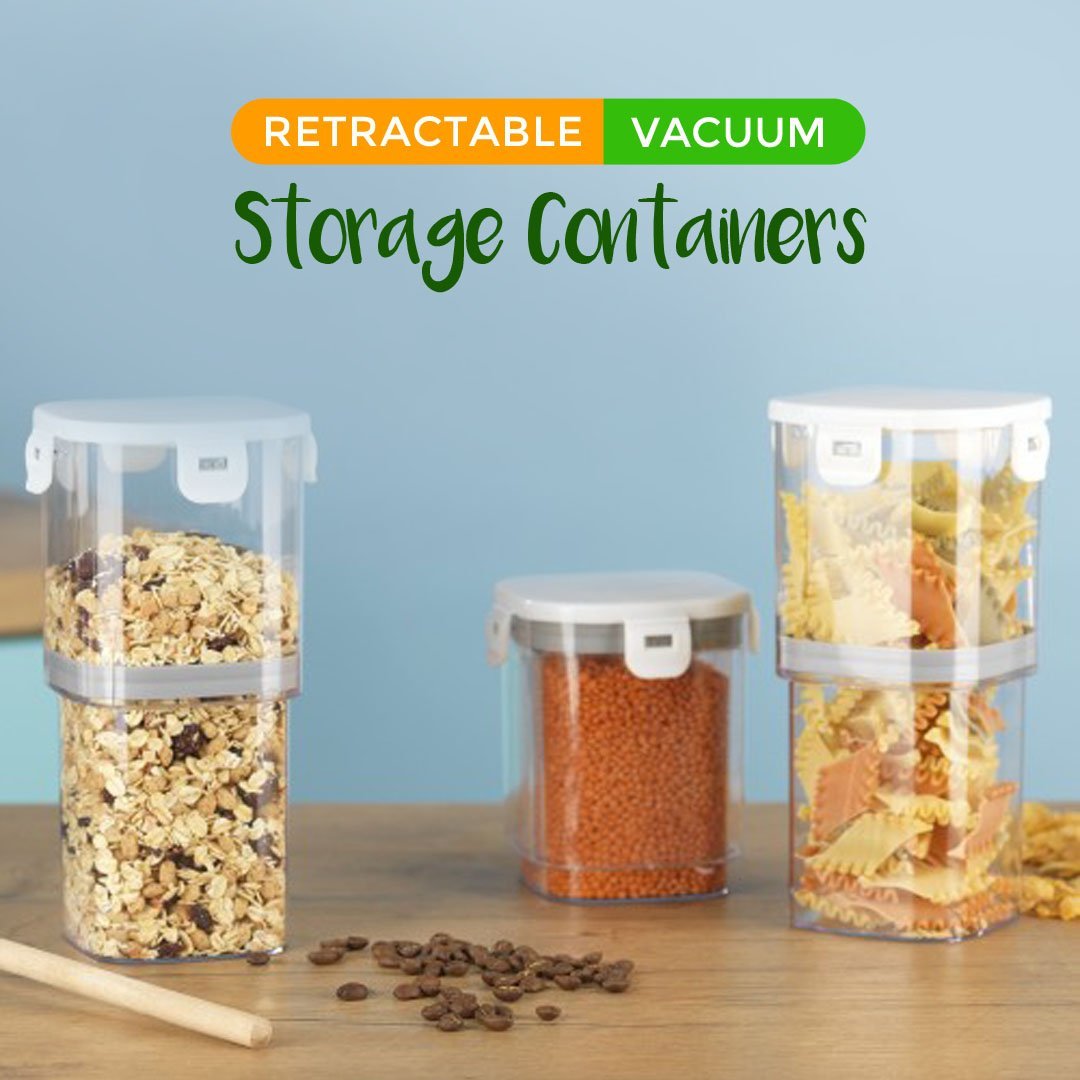 Retractable Vacuum Storage Container – Kitovet