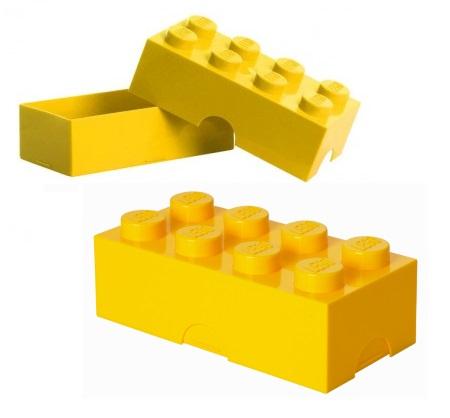 Yellow Lego Piece Storage Container/Lunch Box – Kitovet